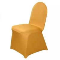 China Polyester Spandex Folding Chair Covers for Hotels - 160GSM to 220GSM Weight Options with Custom Sizing for sale