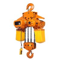 China Safe Working Lifting Chain Hoist Frequent Duty Double Chain Hoist 32 Ton for sale