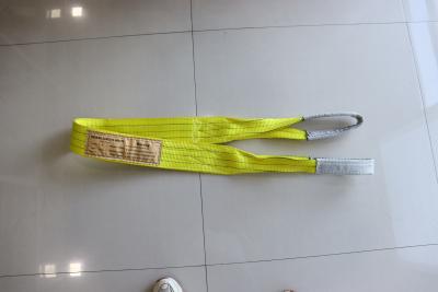 China Soft Polyester Webbing Sling Heavy Duty Lifting Webbing Sling For Lifting Steel Machinery Stone And Mould for sale