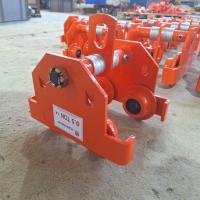 China Material Handling Monorail Hoist Trolley Durable I Beam Monorail Trolley With Adjustable Span for sale