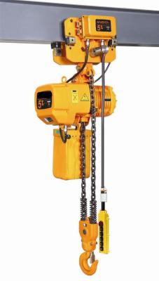 China HHBB Type Electric Chain Hoist With Trolley for sale