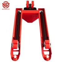 China Low Noise Hand Pallet Truck High Capacity 3 Ton Pallet Truck With AC Pump for sale