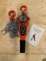 China Portable Industrial Lever Hoist Light Weight Mini Lever Chain Hoist 0.75Ton - 9Ton for sale