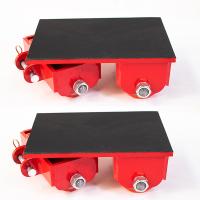 China 4T - 25T Heavy Duty Moving Skates 360 Degree Swivel Material Handling Skates for sale