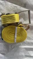 China 1ton - 12ton Tie Down Ratchet Straps Polyester Heavy Duty Ratchet Straps for sale