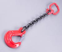China Durable Lifting Chain Sling Corrosion Resistant G80 Lifting Sling Equipped With Chain Rigging Hooks for sale