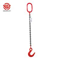 China G80 Alloy Steel Lifting Chain Sling Multi Leg Chain Sling For Heavy Duty Rigging for sale
