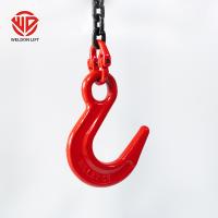 China Heavy Duty Lifting Chain Sling Alloy Steel Chain Lifting Slings For Industrial Rigging G80 for sale