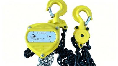China Heavy Duty Lifting Chain Hoist Customized Hand Operated Chain Block With High Tensile Chain for sale