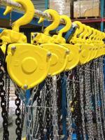 China Heavy Duty Lifting Chain Hoist Customized Hand Operated Chain Block With High Tensile Chain for sale