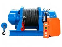 China Explosion Proof Wire Rope Electric Winch Variable Frequency Wireless Remote Control Winch High Speed for sale