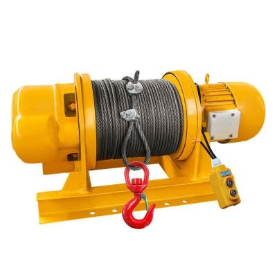 China Powerful Wire Rope Electric Winch Compact Lifting Winch For Vertical Lifting for sale