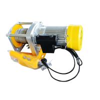 China Aluminum Shell Wire Rope Electric Winch Lightweight Electric Wire Rope Winch Corrosion Resistant for sale