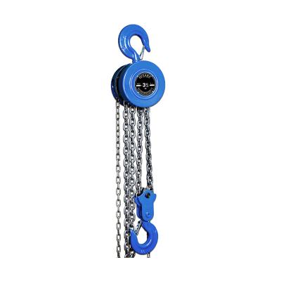 China Portable Manually Operated Hoist HSZ Round Chain Block 1Ton 2Ton 3Ton 5Ton 10Ton 25Ton 30Ton for sale