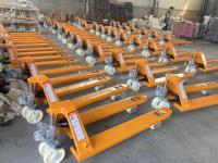 China Hydraulic Hand Pallet Truck Durable Pallet Truck 2 Ton With Nylon Wheels for sale