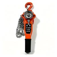 China Compact Manual Lever Block CE Certified Lever Chain Hoist With Ratchet And Locking Mechanism for sale