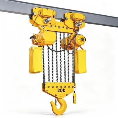 China 20 Ton Electric Chain Hoist 380V 50HZ, 440V 60HZ Electric Lifting Hoist for sale