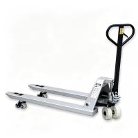 China 3000kgs Hand Pallet Truck High Capacity Hydraulic Pallet Truck With 550mm 685mm Forks for sale
