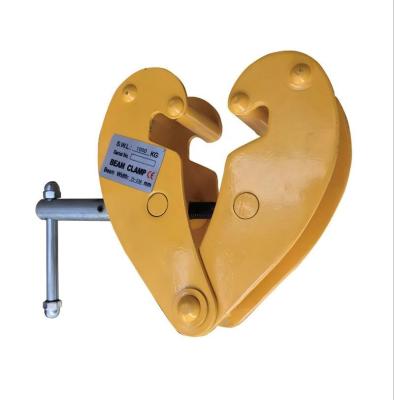 China Heavy Duty I Beam Lifting Clamp 2 Ton 4400lbs Steel Beam Lifting Clamps for sale