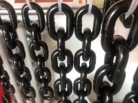 China Black Oxide 13mm Lifting Chains Galvanized Lifting Chain Sling For Transport Rigging Alloyed Steel for sale