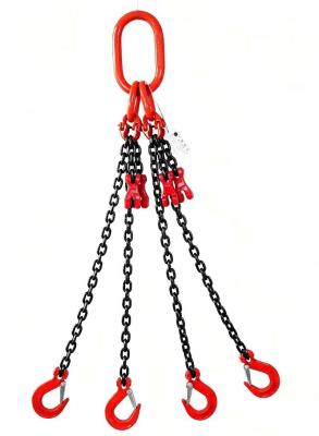 China Length Adjustable Lifting Chain Sling With Hooks for sale