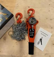 China Manual Lever Chain Block Ratchet Portable Chain Hoist CE Certified for sale