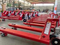 China 5500lbs Hand Pallet Truck 2500kgs Industrial Pallet Jack With 48 Inch Forks for sale