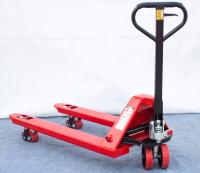 China 2 Ton Hand Truck Pallet Jack Powder Coating Warehouse Pallet Jack With Integrated Casting Pump for sale