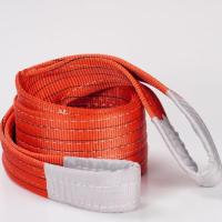China Heavy Duty Polyester Round Sling Wear Resistant Tear Resistant Round Soft Sling for sale