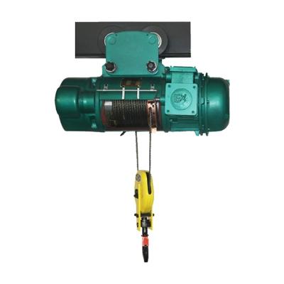 China BCD Wire Rope Electric Hoist Overload Protection Explosion Proof Electric Hoist Heavy Duty for sale