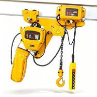 China 220V Low Headroom Chain Hoist Precise Lifting Control Warehouse Hoist for sale