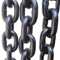 China G80 Lifting Chain Sling High Strength Alloy Steel Lifting Chain Industrial Grade Multi Size Customizable for sale