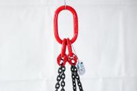 China Customizable Multi Leg Chain Sling 1 / 2 / 3 / 4 / 6 Leg Chain Lifting Sling With Safety Hooks, for sale