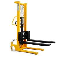 China Hydraulic Manual Pallet Stacker 2000kgs Load for sale