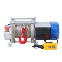 China Lightweight Small Electric Winch 220V Waterproof Electric Winch Portable for sale