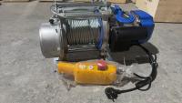 China Lightweight Small Electric Winch 220V Waterproof Electric Winch Portable for sale