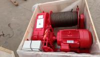 China High Efficiency Wire Rope Electric Winch Heavy Duty Wire Rope Winch Durable for sale