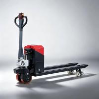 China Compact Semi Electric Pallet Truck Warehouse Semi Electric Pallet Jack 1000w for sale