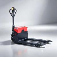 China Compact Semi Electric Pallet Truck Warehouse Semi Electric Pallet Jack 1000w for sale