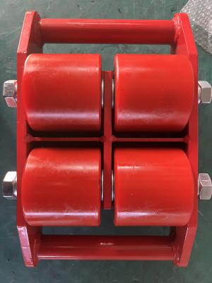 China Customized Heavy Duty Transport Trolley 4T / 6T / 8T / 10T / 16T / 20T / 25T Machine Moving Skates for sale