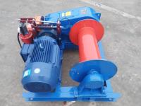 China High Speed Wire Rope Electric Winch 1 Ton - 10 Ton Electric Winch Heavy Duty for sale