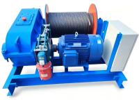 China High Speed Wire Rope Electric Winch 1 Ton - 10 Ton Electric Winch Heavy Duty for sale