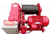 China High Speed Wire Rope Electric Winch 1 Ton - 10 Ton Electric Winch Heavy Duty for sale
