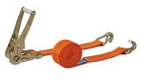 China Swan Hook Lashing Ratchet Strap Anti Abrasion Tie Down Ratchet Strap for sale