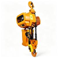 China Electric Chain Hoist Equipped with Emergency Stop Button and Overload Limiter Ensuring Operator Safety and Load Protection capacity 5ton for sale