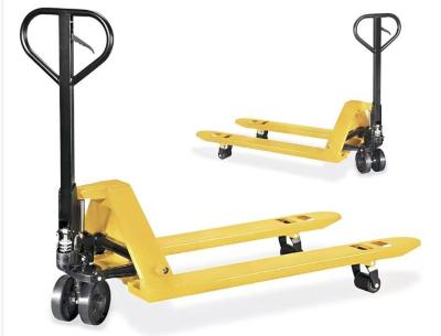 China 80 Mm Tandem Load Wheel Diameter Handpallettruck Including PU Nylon 180x50 Mm Steering Wheel Designed for Load Movement for sale