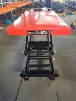 China Manual Hydraulic Table Lift, Mobile Scissor Lift Table, Portable Hydraulic Lifting Cart for Warehouse Workshop for sale