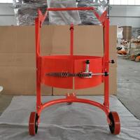 China 300KG Manual Drum Tilter | 55 Gallon Steel Drum Pouring Trolley with Gas Spring Assist for sale