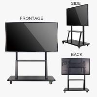 China 65 Inch 4K Interactive Whiteboard Smart LED Touch Screen with Android 13 and Windows OS for Education for sale