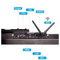 China Anti Glare 55 65 75 86 98 Inch Interactive Flat Panel 4K UHD Touch Screen Smart Board for Education Business for sale
